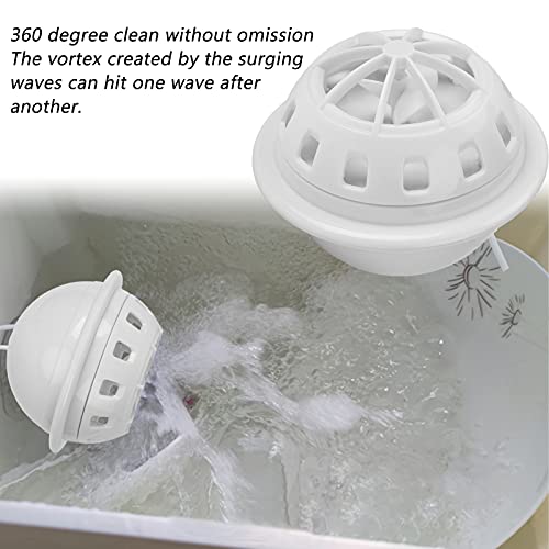 Luroze Mini Dishwasher, Portable Usb-powered High Pressure Wave Turbo Dishwasher with 2 Modes,Automatic Shut off Efficient Cleaning Small Dish Washing Machine for Travel Kitchen Tableware(white)