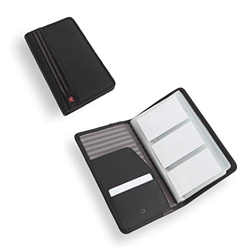 Wenger Luggage Diplomat Personal Card File 156, Black, One Size
