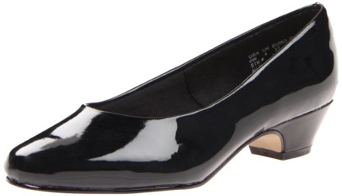Soft Styles womens Angel Ii Dress Pump, Black Patent, 5.5 US