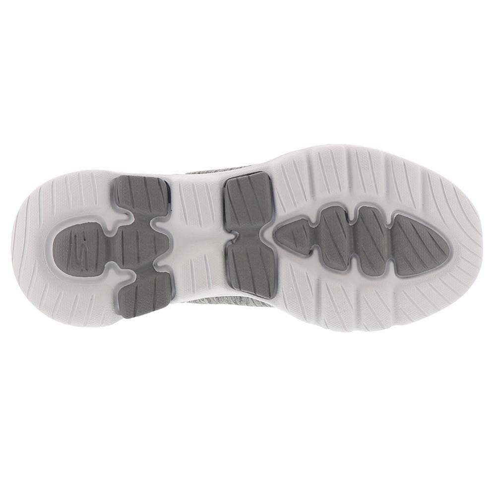 Skechers Women's Go Walk 5 True Sneaker, Grey, 8.5 Wide