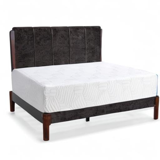 King Size Mattress, 10 Inch Cooling-Gel Memory Foam Bed Mattress in a Box for Back Pain & Pressure Relief, Therapeutic Medium Firm Mattresses, CertiPUR-US Certified (King)