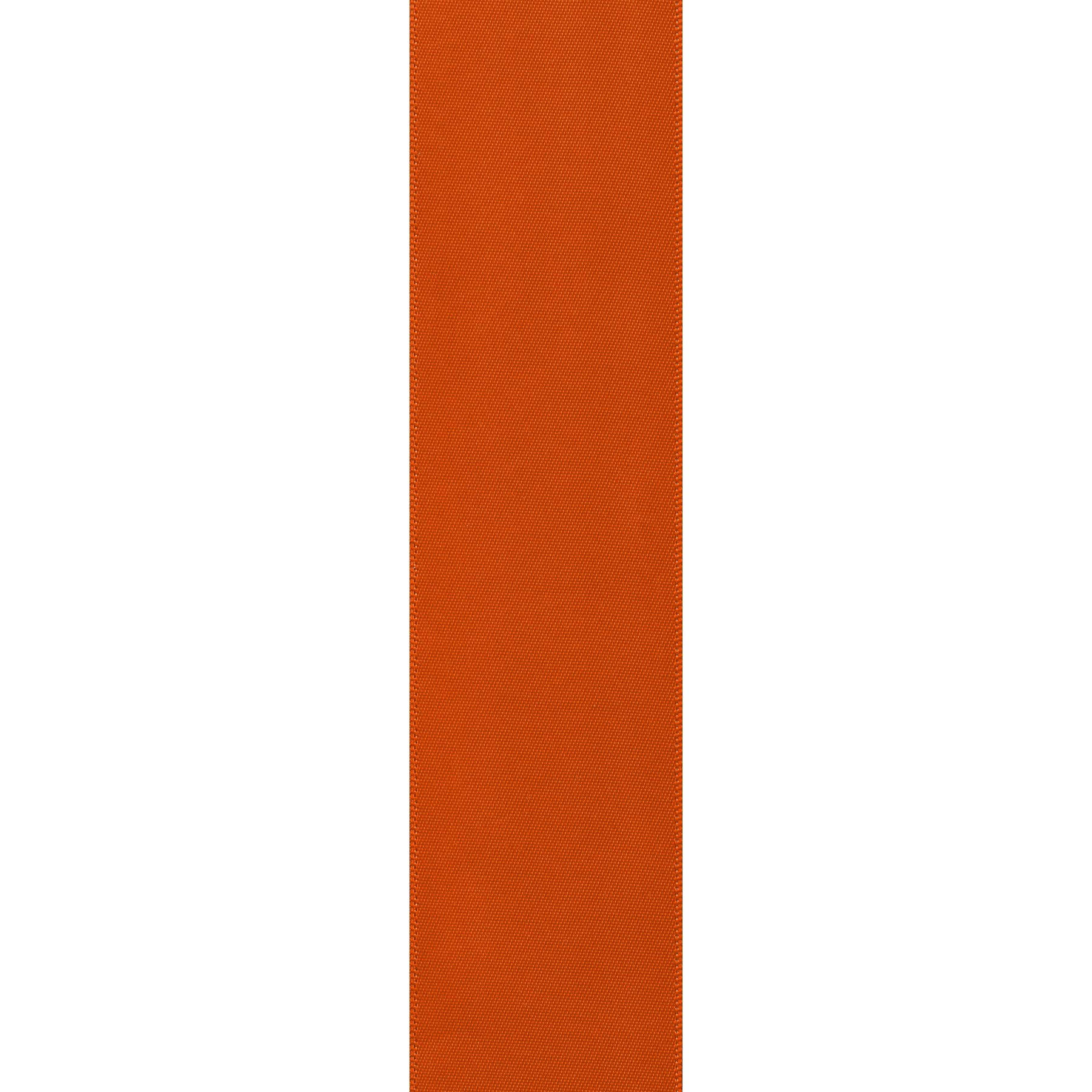 C.R. Gibson 950647 1.5" Wide Single Face Satin Ribbon, Torrid Orange, 4 Yds