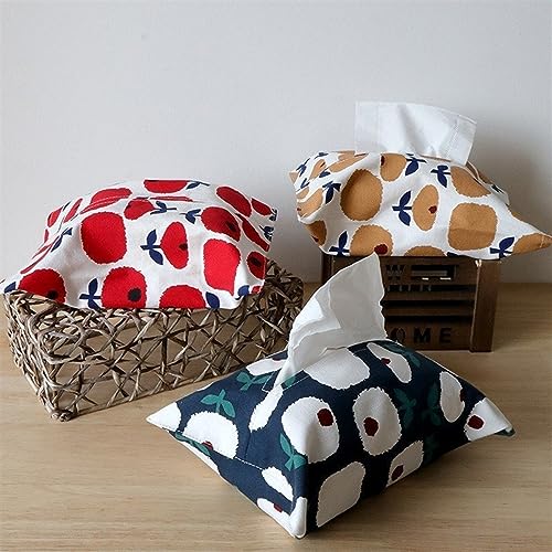NOTRYA Tissue Box, 1pc Tissue Box, Handbag, Toilet Paper Bag (Color : Brown)