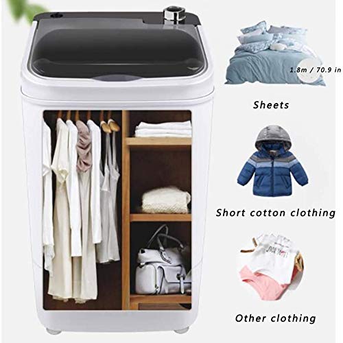 ZLXDP Electric Clothes Washing Machine Single Tub Semi-Automatic Washer Big Capacity, Healthy and Friendly