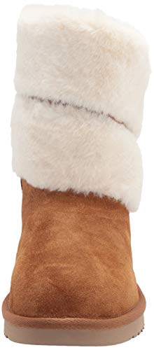 Koolaburra by UGG Women's Dezi Short Boot, CHESTNUT, size 7