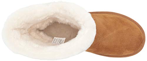 Koolaburra by UGG Women's Dezi Short Boot, CHESTNUT, size 7