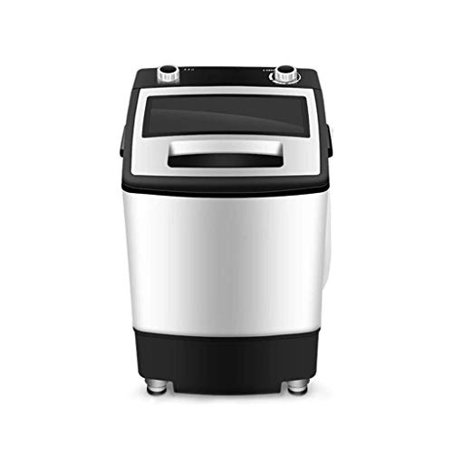 ZLXDP Small Mini Washing Machine Home Double Barrel Semi-Automatic Portable with Dehydration Spin Dry Washer Household Appliances