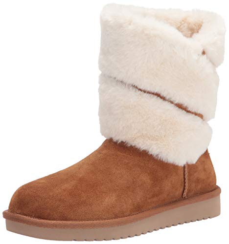 Koolaburra by UGG Women's Dezi Short Boot, CHESTNUT, size 7