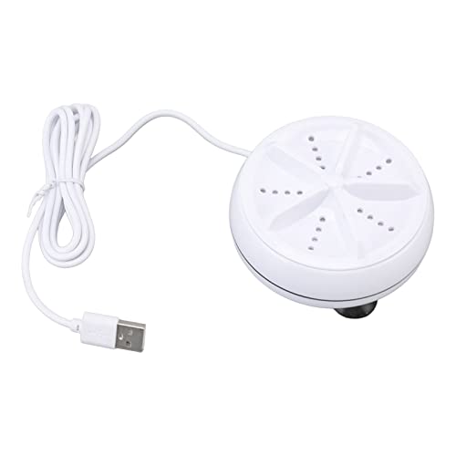 Mini Washing Machine, Small Ultrasound Turbine USB Powered Portable Washing Machine, Automatic Switch off, High Efficient Quiet Portable Washer for Travel, RV, Apartment, Dormitory