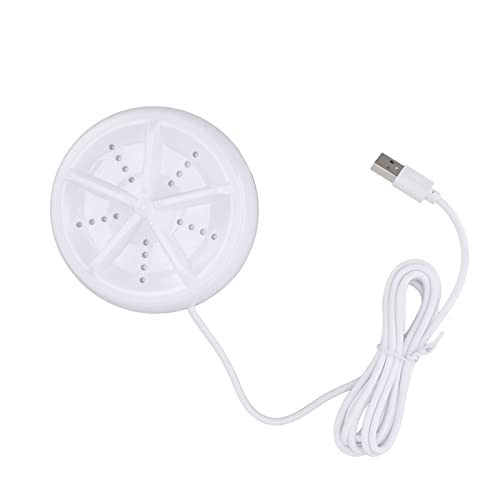 Mini Washing Machine, Small Ultrasound Turbine USB Powered Portable Washing Machine, Automatic Switch off, High Efficient Quiet Portable Washer for Travel, RV, Apartment, Dormitory