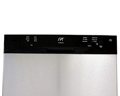 SD-6501SS: Energy Star 24″ Built-In Stainless Steel Tall Tub Dishwasher w/Heated Drying – Stainless