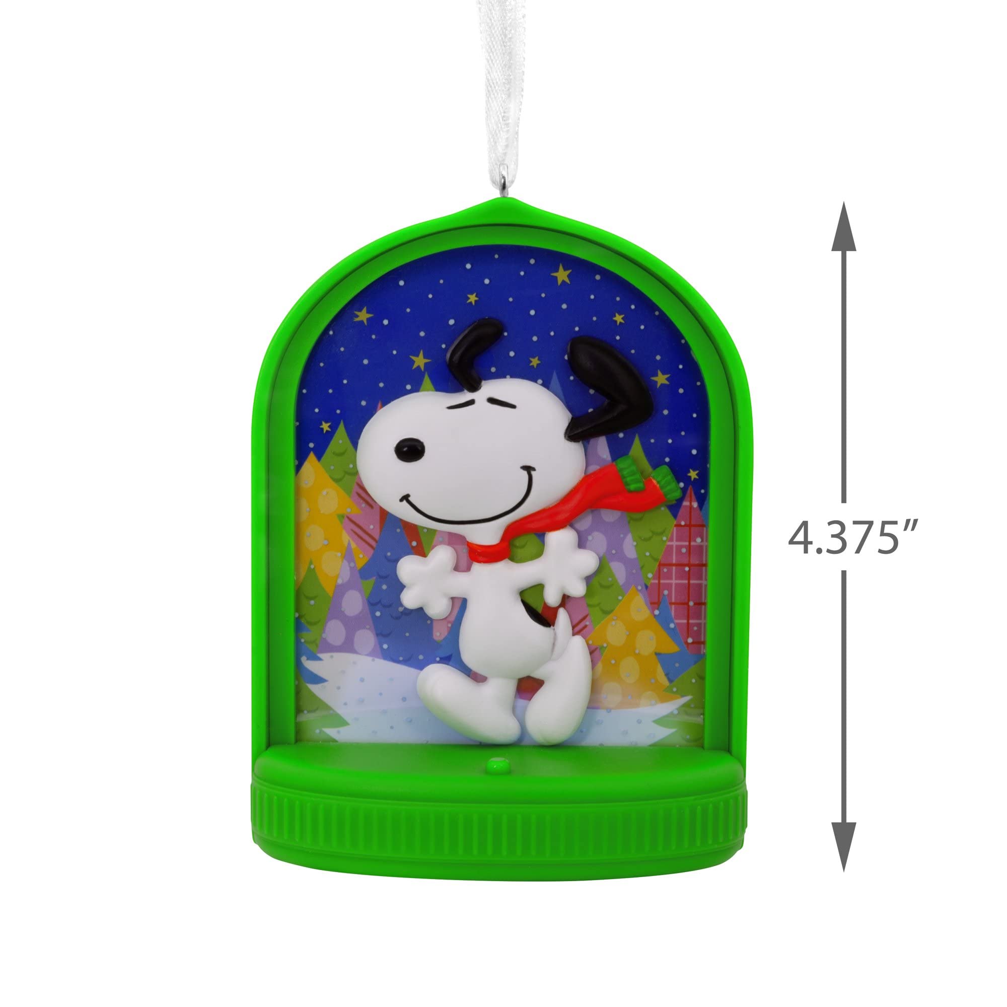 Hallmark Snoopy Light UP Christmas ORNAMENT-2019-NEW This Year!