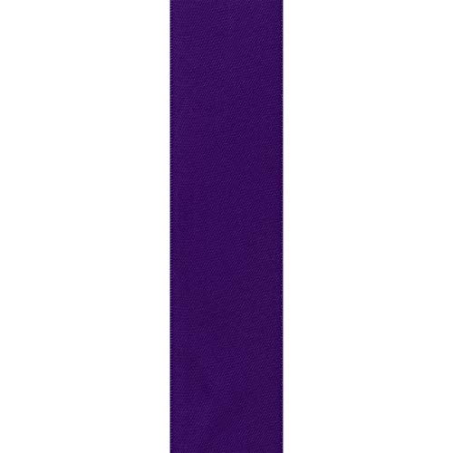 Offray Single Face Satin Craft Ribbon, 1 1/2-Inch x 12-Feet, Regal Purple
