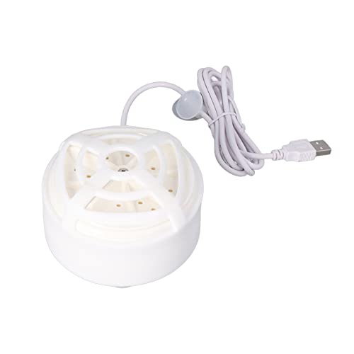 Zerodis Portable Dishwasher Mini Dishwasher 5V 2A ultrasonic Washer 30 Minutes Automatic Shutdown USB Powered White Portable Fruit Dishwasher Mini Washing Machine
