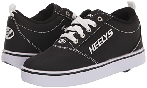 Heelys Footwear Wheeled Heel Shoe, Black, 6 US Unisex Big Kid