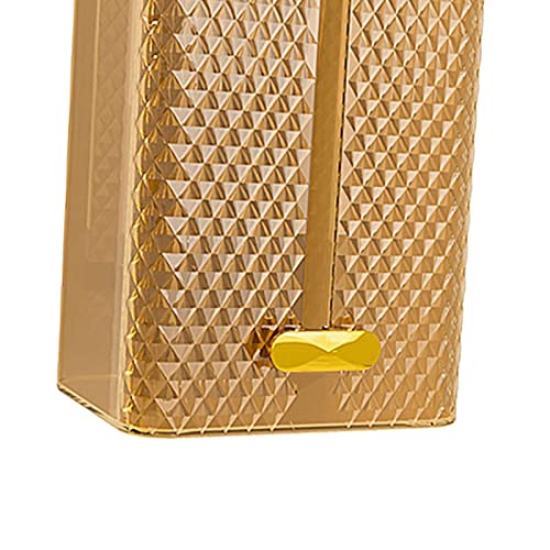 BAWHO Exquisite Tissue Paper Cover, Durable Toilet Paper Dispenser Holder for Table Toilet Paper Dispenser/Light Brown