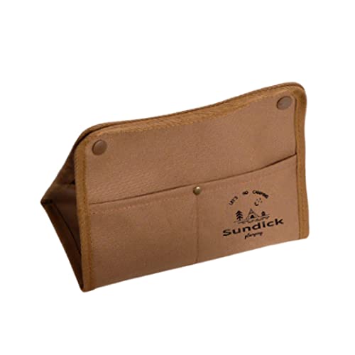BAWHO Exquisite Tissue Storage Bag Paper Holder Bag Tissue Box Toilet Paper Storage Holder/Brown