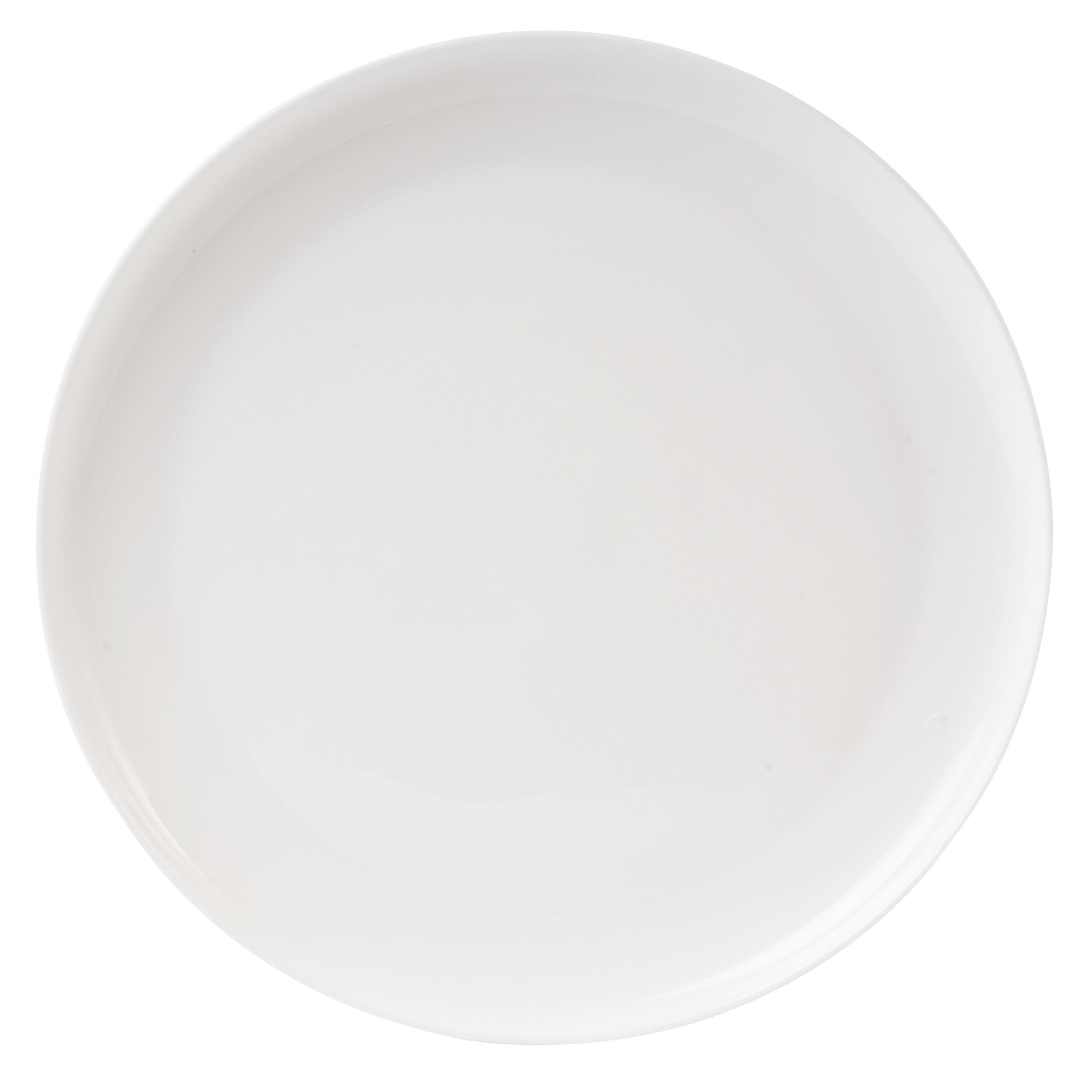 Everyday White by Fitz and Floyd Nevaeh Coupe 16 Piece Dinnerware Set, Service for 4