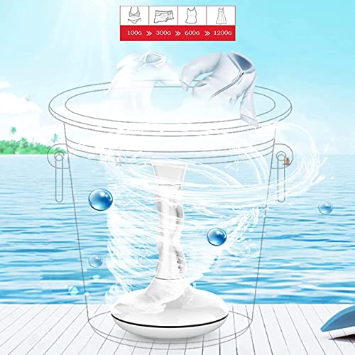 Portable Washer ,USB Mini Washing Machine ,High-Power Turbine Washing, For Travel Business Trip Or College Rooms,Apartment, Camping, Dorms and RV (white)