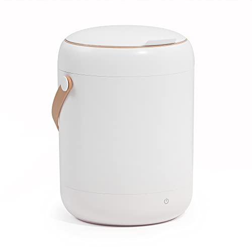 Mini Portable Washing Machine for Small Laundry Loads – Compact Apartment Washing Machine With Quick and Quiet Operation – Convenient Countertop Washing Machine for Your Home – Delicates Washer (White)