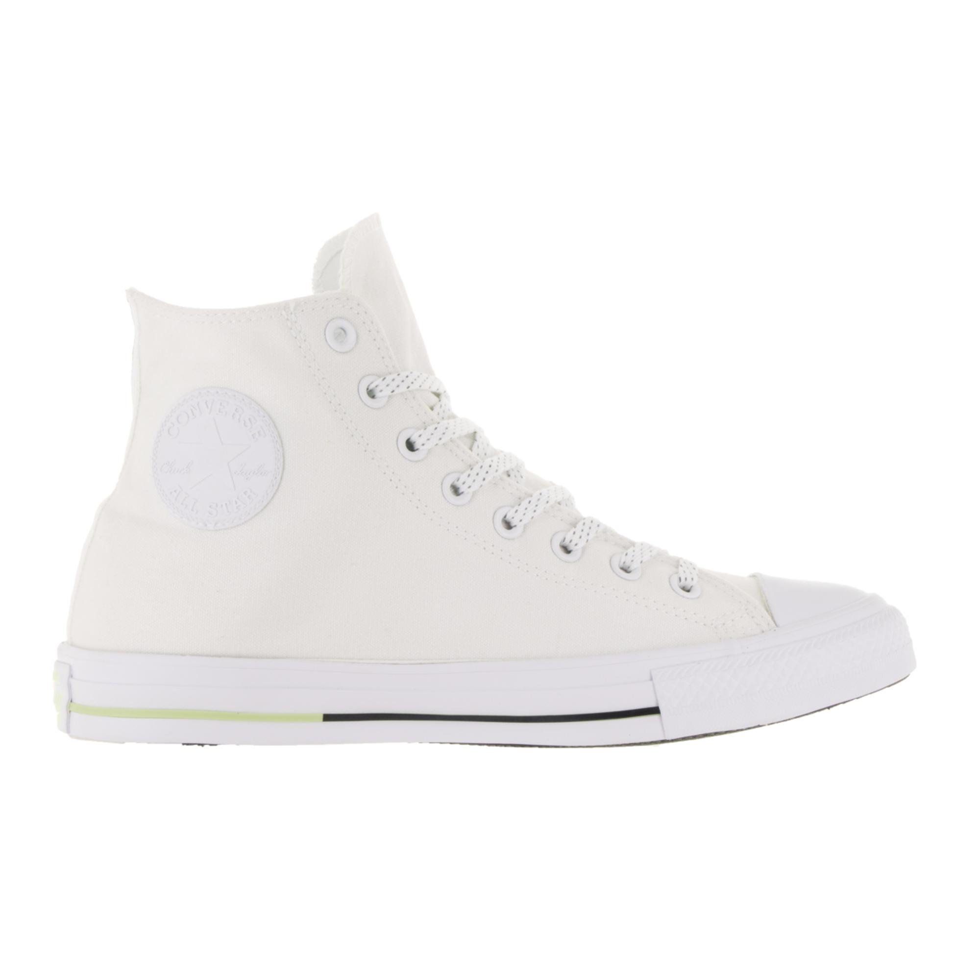 Converse Unisex Chuck Taylor All Star Shoes,White / Volt / Black,8 B(M) US Women / 6 D(M) US Men