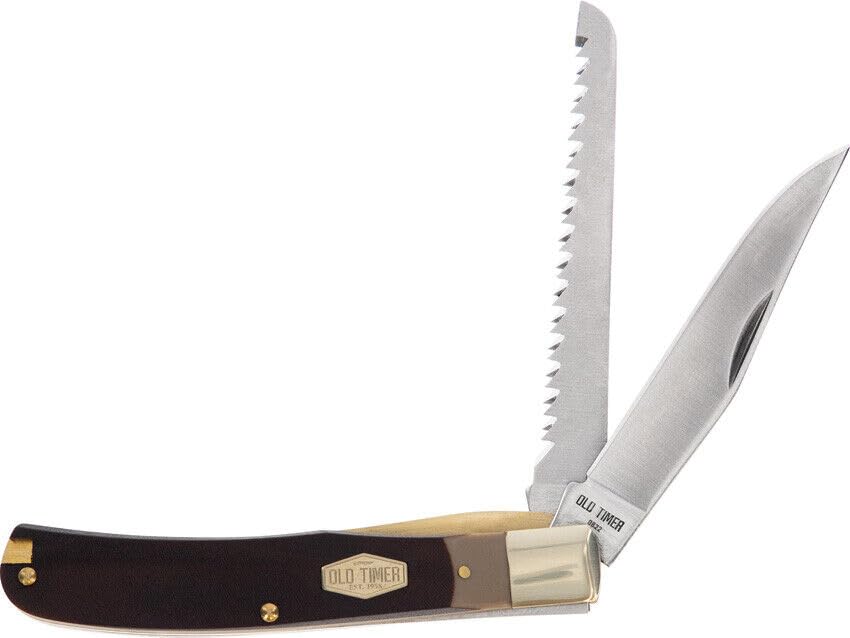PIÑATAS OLE Buzz Saw Trapper Rosewood Folding Pocket Knife 1181069 661120654919