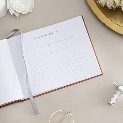 Global Printed Products Funeral Guest Book Sun 9"x7"
