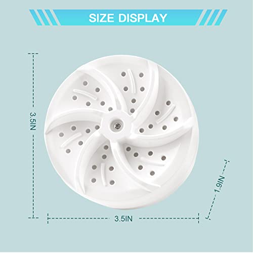 Portable Washing Machine Mini Washing,Mini Dishwashers Ultrasonic Turbo Disinfection with USB, Suitable for Home, Business, Travel, College Room, RV, Apartment