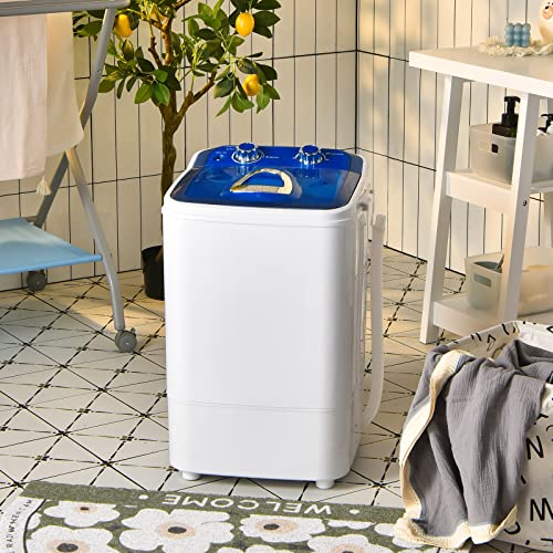 Spexlb Portable Mini Compact Washing Machine, SPB38-1401, Blue