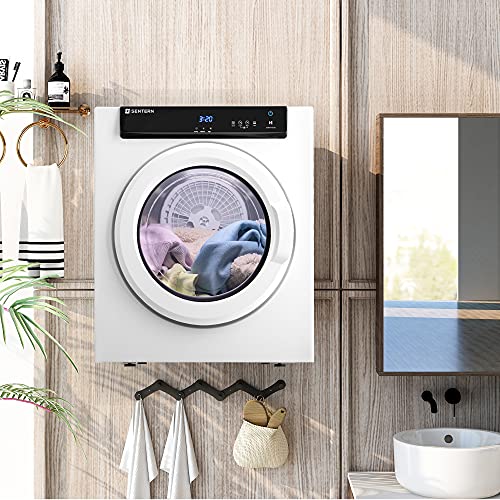 Sentern Electric Portable Clothes Dryer - 14 LBS Capacity Compact Laundry Dryer with 1400W Drying Power (White -)