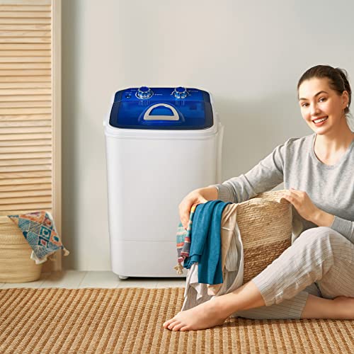 Spexlb Portable Mini Compact Washing Machine, SPB38-1401, Blue