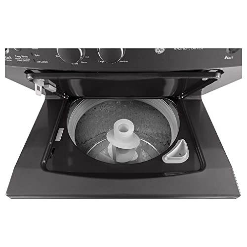 GE Unitized Spacemaker® 3.8 cu. ft. Capacity Washer with Stainless Steel Basket and 5.9 cu. ft. Capacity Electric Dryer