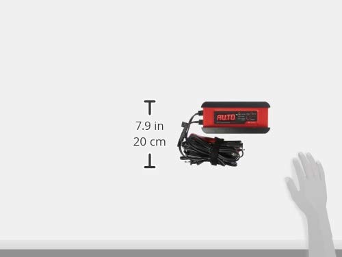 Schumacher SC1344 3A 6V/12V Wireless Smart Battery Charger and Maintainer – For Motorcycle, Lawn Tractor, Power Sport, and Car Batteries – For iOS 9.0 & later + Android OS 5.0 & later – Schulink + App