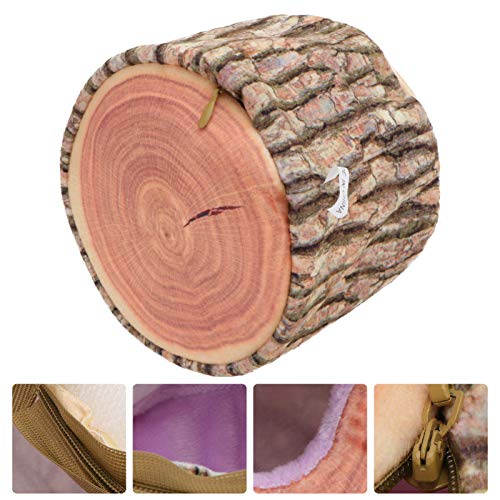 Alipis 3 pcs Box wood roll paper brown paper towels car tissues napkin holder for car rustic table decor square stand plush tissue holder Decorative Tissue Case Tabletop Tissue Case log