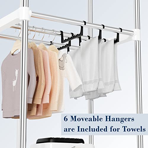 Clothes Dryer, Portable Drying Machine with Timer, 60inch Laundry Drying Wardrobe with Large Capacity, Electric Dryer/Rack for Home | Appartments (Ocean Blue)