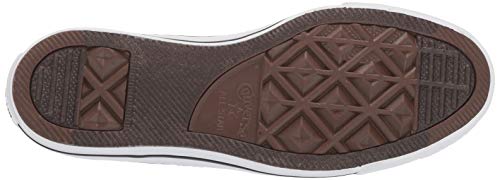 Converse Women's Women's Chuck Taylor All Star Shoreline Knit Slip On Shoe, White/Black/White, 9.5 M US