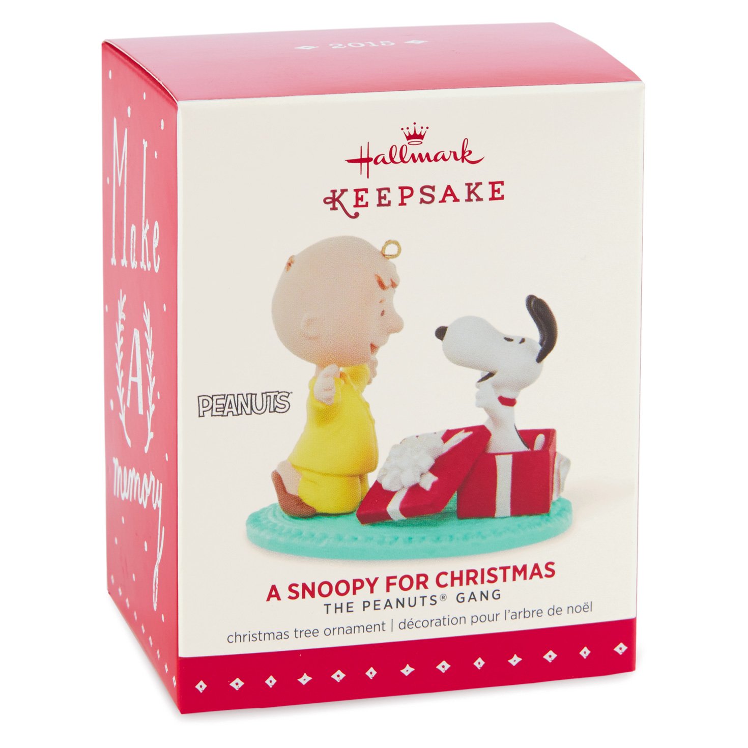 Hallmark Keepsake Ornament Peanuts A Snoopy for Christmas