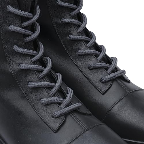 GEN BIGBOTTLE Set 2 Pairs Round Shoe Laces For Sneakers, Shoes & Boot; 39-79''Length, Athletic Shoelaces, Work Boot Laces, Heavy Duty Boot Laces (Grey, 49in)