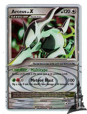 Pokemon Platinum Arceus Lv. X DP56 Promo Card