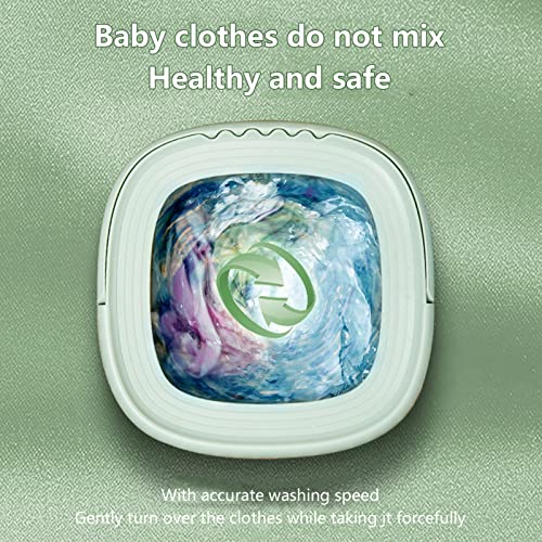 Portable Washing Machine with Clothes Hanger, Mini Foldable Washer and Spin Dryer Small Foldable Bucket Washer, Suitable for Apartment Dorm,Travelling,Best Gift Choice