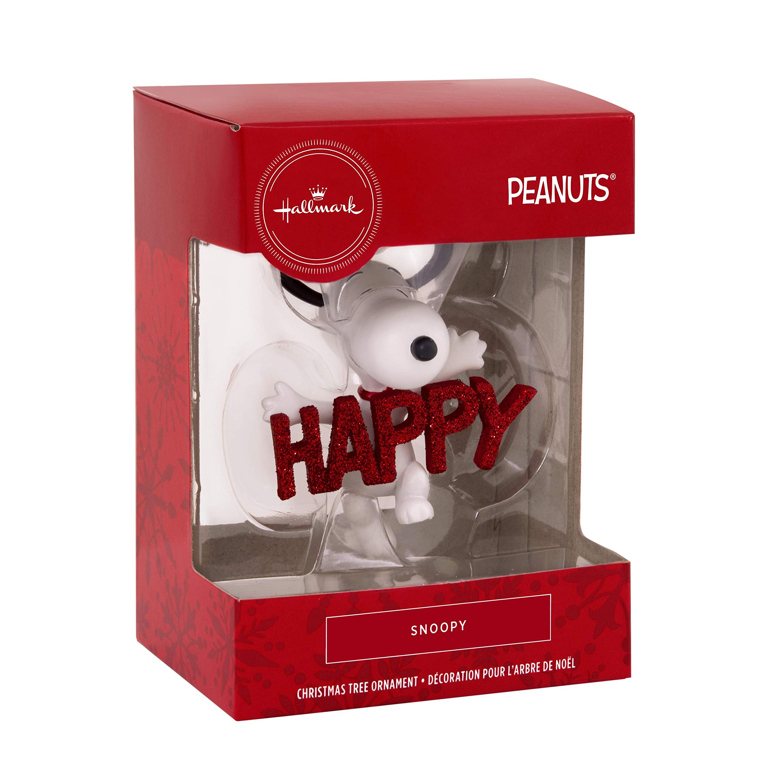 Hallmark-Snoopy-“Happy” Peanuts 2019 Christmas Ornament