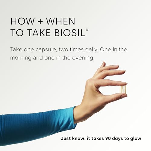 Biosil Collagen Generator - 60 Original Capsules, Pack of 2 - with Patented ch-OSA Complex - Generates & Protects Your Own Collagen - GMO Free - 60-Day Supply