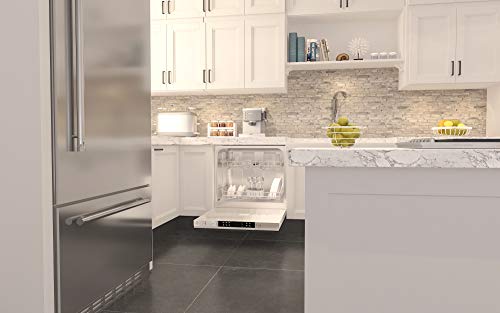 ZLINE 18 in. Top Control Dishwasher in Custom Panel Ready with Stainless Steel Tub