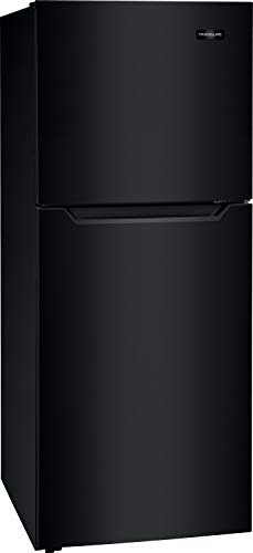 Frigidaire 11.6 Cu. Ft. Compact ADA Top Freezer Refrigerator in Black with Electronic Control Panel, Reversible Door Swing, ENERGY STAR