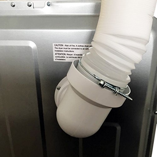 BLACK+DECKER BWDS Washer Dryer Stacking Rack Stand, White & Panda 110V 850W Electric Compact Portable Clothes Laundry Dryer with Stainless Steel Tub Apartment Size 1.5 cu.ft