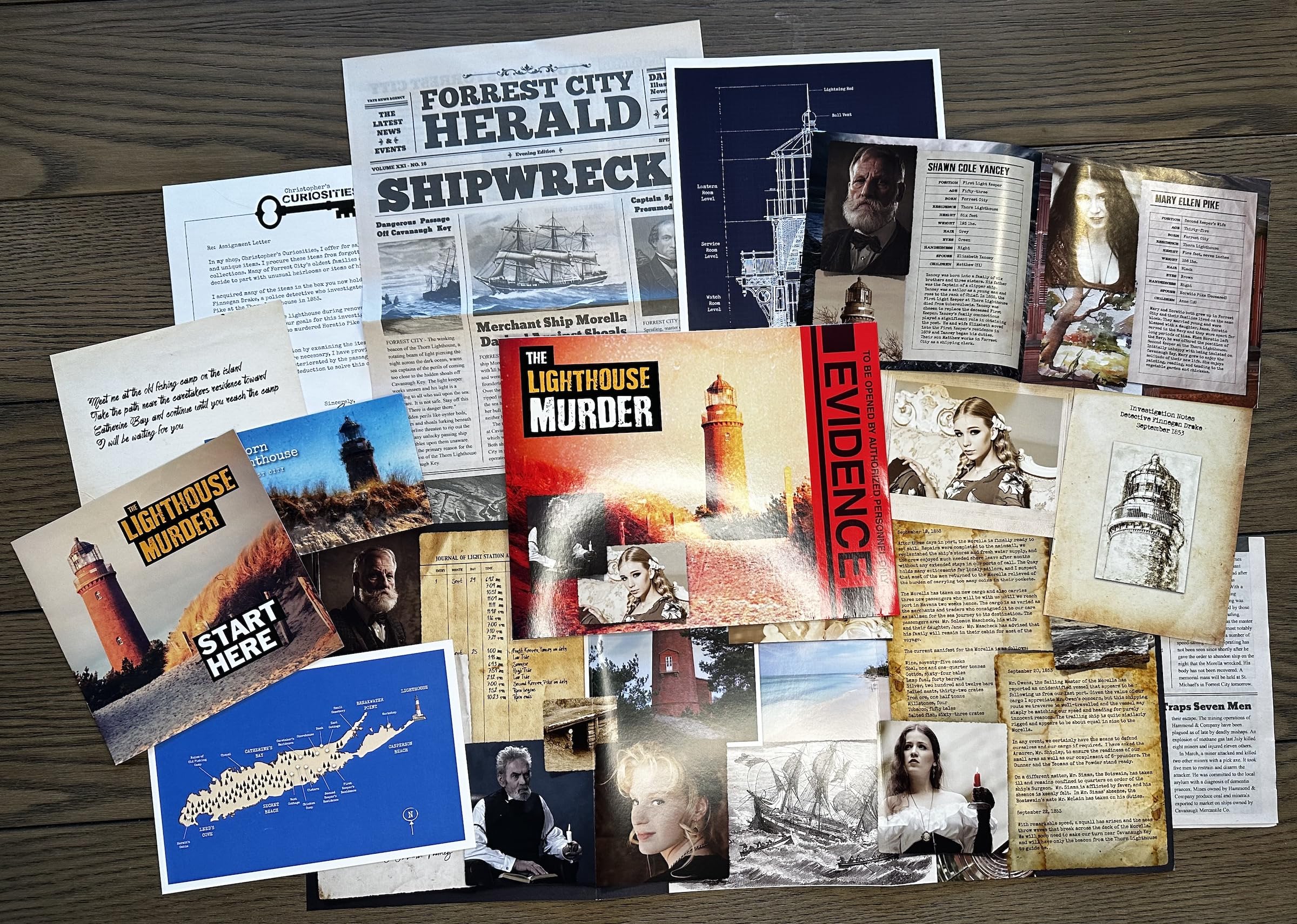 The Lighthouse Murder: A Murder Mystery Game | Can You Solve a Murder Mystery?