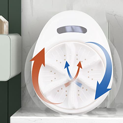 Mini Washing Machine,120W ABS Washing Machine Mini Washer Travel Clothes Underwear Washer for Outdoor 100β240V
