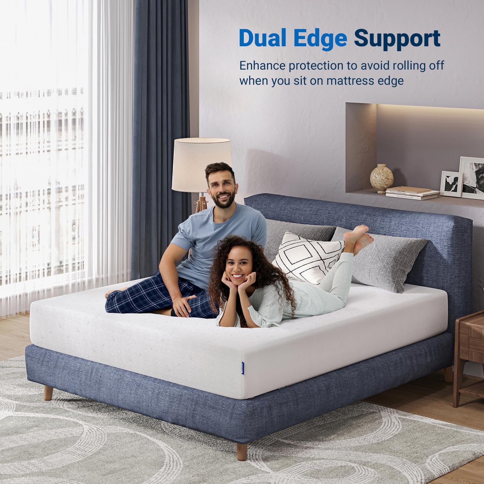 Avenco King Mattress, 10 Inch King Size Memory Foam Mattress in a Box for Pain Relief & Comfort Sleep, CertiPUR-US Certified King Bed Mattress