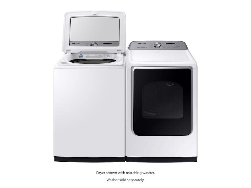SAMSUNG 7.4 Cu. Ft. White Gas Dryer