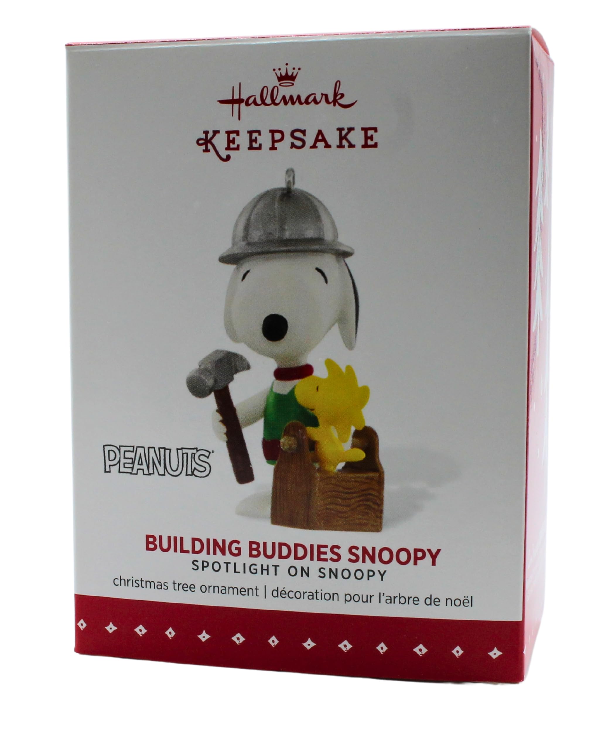 Hallmark Keepsake Ornament Snoopy and Woodstock Construction 18th in The Spotlight on Snoopy Series